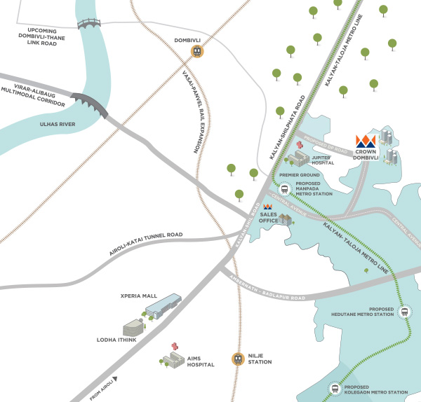 Lodha Crown Dombivli - 1 BHK & 2 BHK Flats In Dombivli | Lodha Dombivali