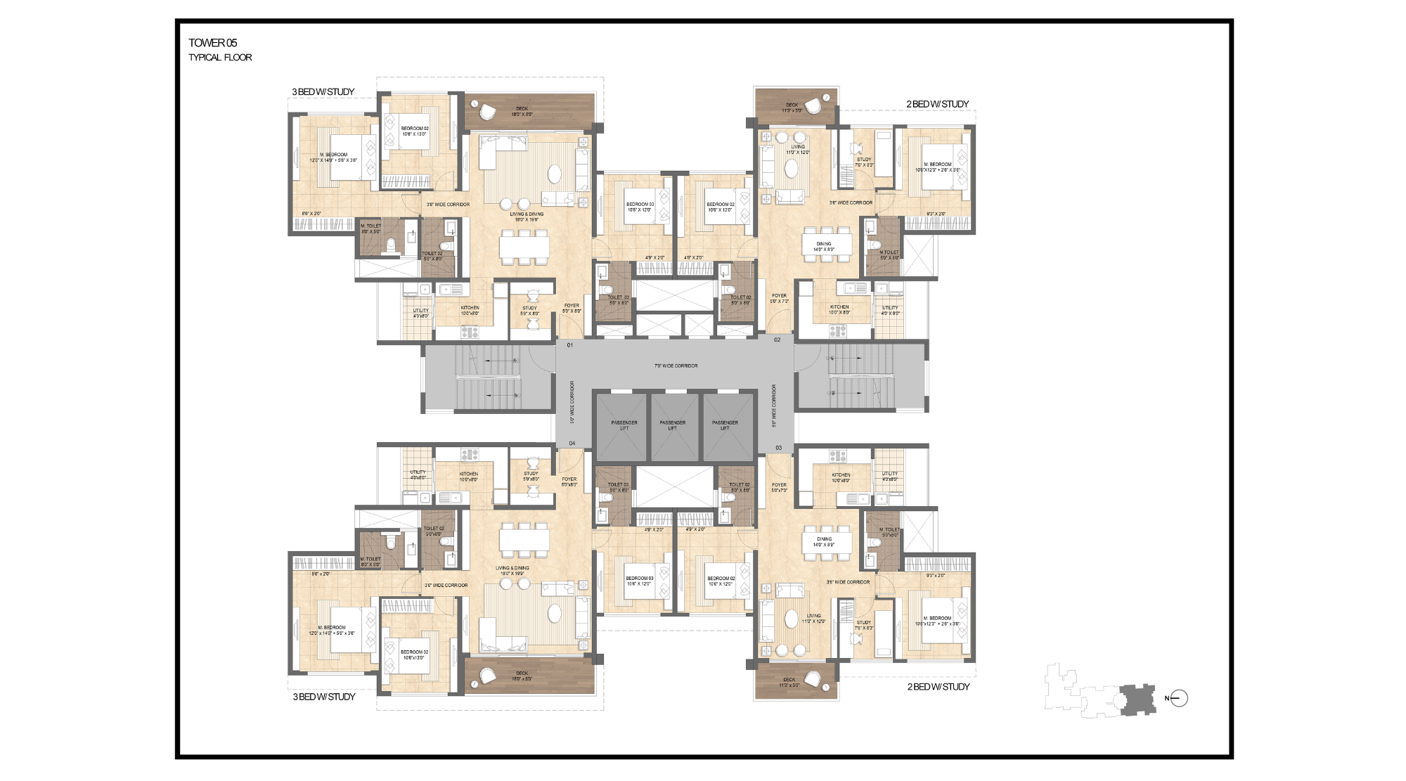 Lodha Mirabelle, Bangalore Master Plan - 2, 3 & 4 BHK Flat Plans ...